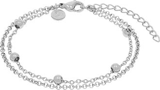 Tom Tailor Tom Tailor Armband f&uuml;r Damen, Edelstahl, 16+4 cm, silber, Geschenkidee, Armschmuck, Damenschmuck, 2100644