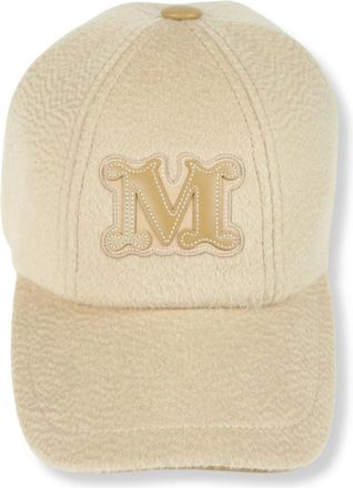 Max Mara Femme, Accessoires, Beige, Taille: 58 CM Mxafeltre Cap
