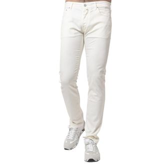 Jacob Cohen Slim-fit Hose - - Trousers - Herren - Wei&szlig; - W29