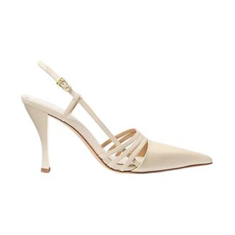 Michael Kors Haisley Sling Pump - - Shoes - Damen - Beige - 37 EU