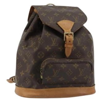 Louis Vuitton Pre-owned Monogram Canvas Backpack - - Pre-owned - Damen - Braun - ONE SIZE