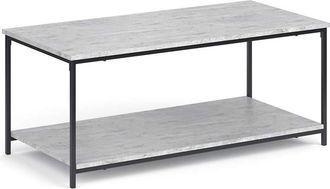 Vicco Couchtisch Fyrk, Beton, 108 x 52 cm