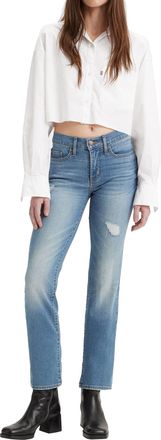 Levi's Damen 314 Shaping Straight Jeans, Show Up Right, 28W / 32L