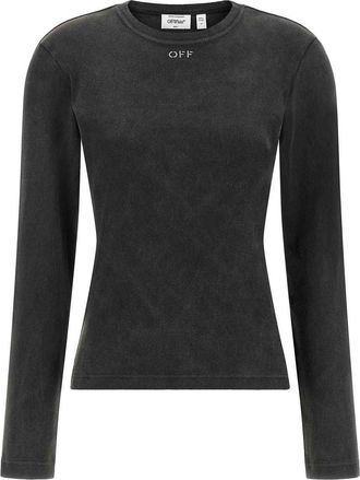 Off-white T-Shirt - Schwarz
