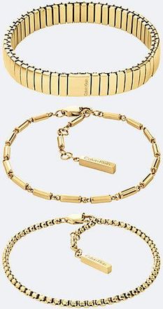 Calvin Klein Ensemble de 3 bracelets superpos&eacute;s