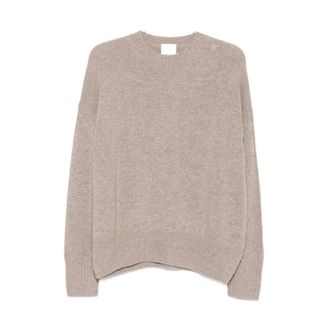 Allude Rundhals-Pullover - - Knitwear - Damen - Beige - XS