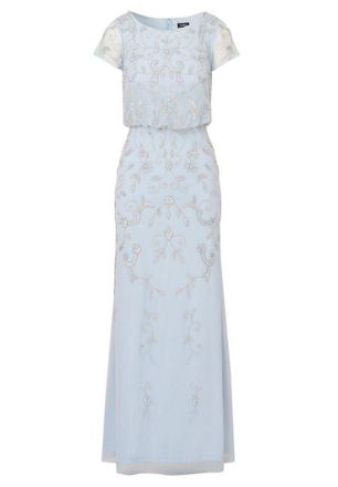 Adrianna Papell Abendkleid Petite Beaded Blouson Long Dress Beautiful, beaded luxurious gown