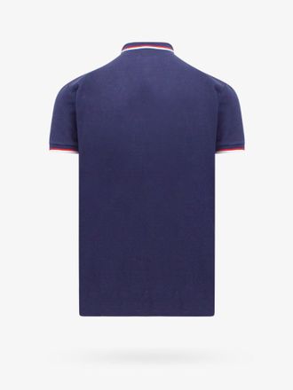 Polo Ralph Lauren Mens Cotton Polo Shirt With Contrasting Profiles Blue T-shirts And Polos