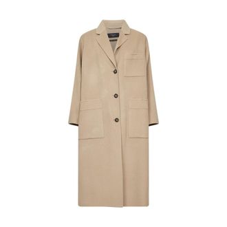 Max Mara Femme, Manteaux, Brun, Taille: 32 FR Galosce Coat
