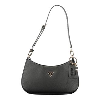 Guess Femme, Sacs, Noir, Taille: ONE Size Noelle II Sac Bandouli&egrave;re Haut Zipp&eacute;