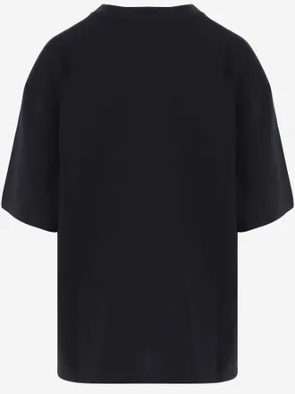 Just Cavalli Logo-Print Panther T-Shirt - Black