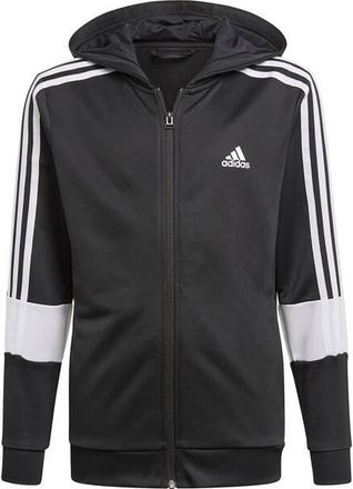 adidas adidas Kinder 3-Streifen AEROREADY Primeblue Kapuzenjacke