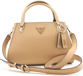 Guess Noelle Luxury Satchel Beige