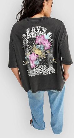 Roxy Talloversize Washed T-Shirt anthracite