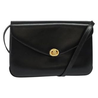 Bally Pre-owned Leder Schultertasche - - Pre-owned - Damen - Schwarzk - ONE SIZE