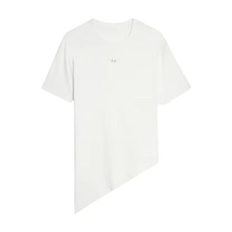 Zadig&Voltaire Edda Asymmetrisches T-Shirt - - Tops - Damen - Wei&szlig; - L