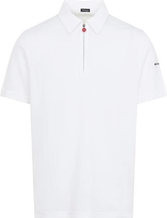 Kiton Homme, Tops, Blanc, Taille: L T-shirt en coton