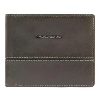 Piquadro unisex, Accessoires, Vert, Taille: ONE Size Portefeuille avec poche &agrave; monnaie