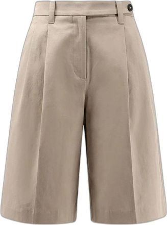 Brunello Cucinelli Ma&szlig;geschneiderte Shorts - - Shorts - Damen - Beige - S