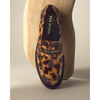 Eva Minge Mokassins Eva Minge FATEN-116003 Braun