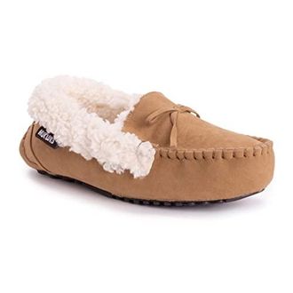 Muk Luks Femme Womens Jaylah Slipper Chausson, Camel, 39 EU