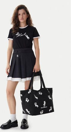 Karl Lagerfeld Handtasche B1W50053 Schwarz