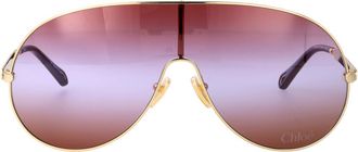 Chlo&eacute; Lunettes De Soleil - Or