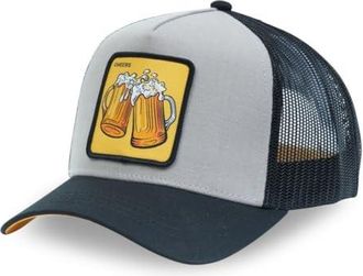 Capslab Casquettes pour homme - Casquette Trucker unisexe avec patchs brodés exclusifs - Personnalisez votre look, design original pour jeunes et adultes - Ca