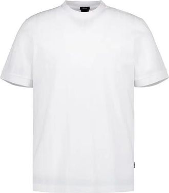 HUGO BOSS Herren T-Shirt wei&szlig; Baumwolle