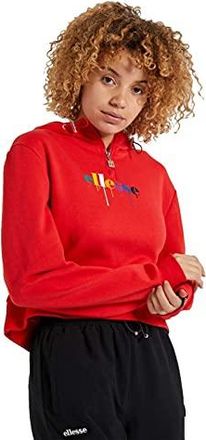 Ellesse Toma_Ladies_Hoodie Sweat à capuche pour femme, rouge, XS
