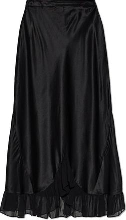AllSaints Jupe midi Irma - Femme - Jupes - Noir - Taille: 40 FR