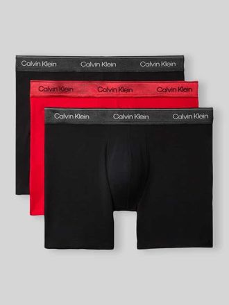 Calvin Klein Underwear Pants mit elastischem Logo-Bund im 3er-Pack