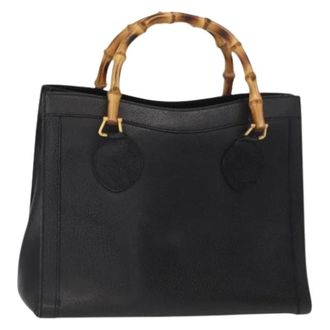 Gucci Sac &agrave; main Vintage Pre-owned - Femme - Pre-owned - Noir - Taille: ONE Size
