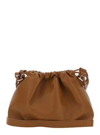 A.P.C. Womens Crossbody Bag Ninon Mini Brown Polyurethane Shoulder