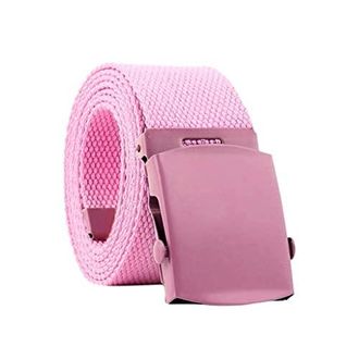 Generic Ceinture Femme - Ceinture Automatique en Nylon Canevas Mode Hommes Femmes Boucle Innovante Ventilateurs Design