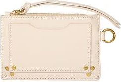 Jerome Dreyfuss Porte-cartes Lucky en cuir de ch&egrave;vre