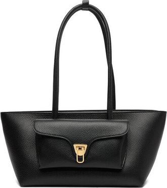 Coccinelle Handtasche T8A Coccinelle Double Beat E1 T8A 11 03 01 Schwarz
