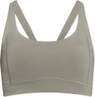 adidas Femme, Sport, Gris, Taille: 38 FR Optime Training Bra