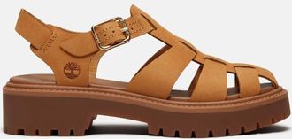 Timberland Stone Street Fisherman-Sandale mit Plateausohle f&uuml;r Damen in Gelb, Damen, Gelb, Gr&ouml;&szlig;e