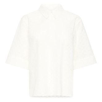 Ichi Ihcriza SS - - Tops - Damen - Wei&szlig; - M