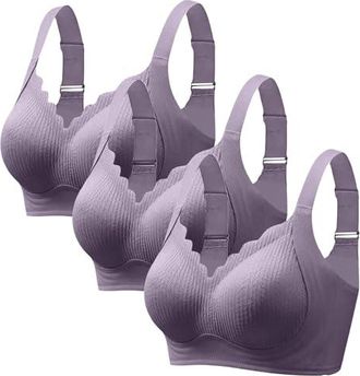 Generic Nouveau soutien-gorge sans armatures grande taille pour femme, fin, respirant, souligne les gros seins et met en valeur de belles courbes parfaites. B