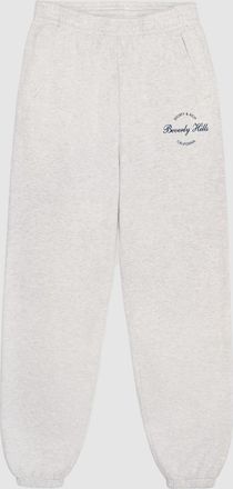 Sporty & Rich Jogging Beverly Script Heather Gray