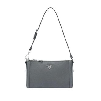 Prada Sac Baguette Pre-owned - Femme - Pre-owned - Gris - Taille: ONE Size