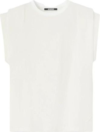 Jacquemus Femme, Pulls, Blanc, Taille: 40 FR Ventadou Tank Top