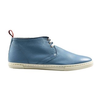 Kiton Homme, Chaussures, Bleu, Taille: 39 EU Baskets Regular Solid 100% Handmade