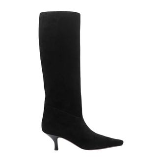 PARIS TEXAS Rose Stiefel aus Veloursleder - - Shoes - Damen - Schwarzk - 39 EU