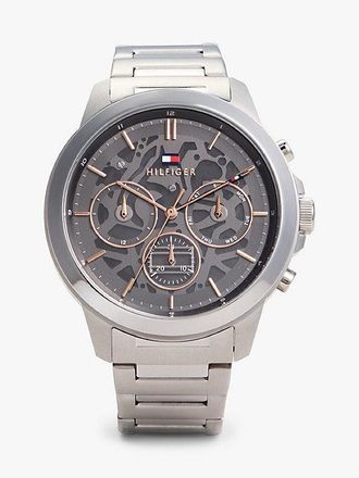 Tommy Hilfiger Montre à mécanisme apparent et sous-cadrans