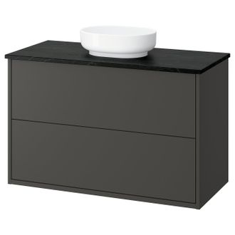 IKEA HAVB&Auml;CK / VINDEL&Auml;LVEN Waschbeckschr+Schubladen/Waschbeck