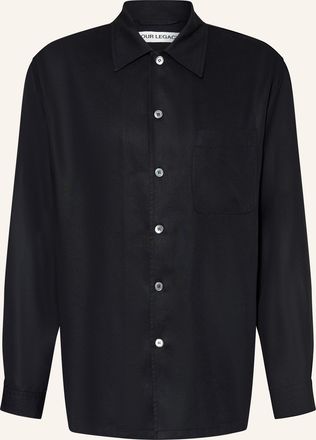 Our Legacy Our Legacy Hemd Every Shirt Relaxed Fit schwarz