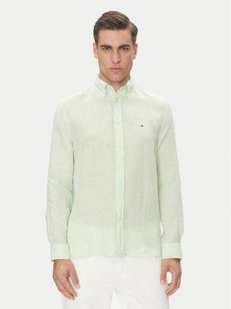 Tommy Hilfiger Hemd MW0MW34602 Grün Regular Fit